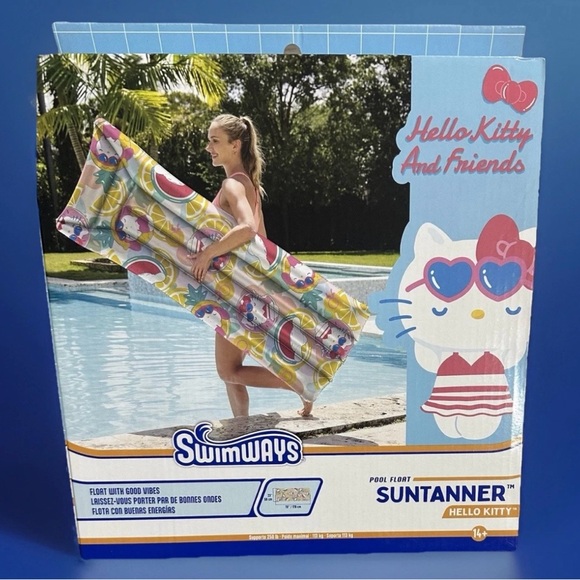 Hello Kitty | Other | Hello Kitty And Friends Sun Tanning Pool Float ...
